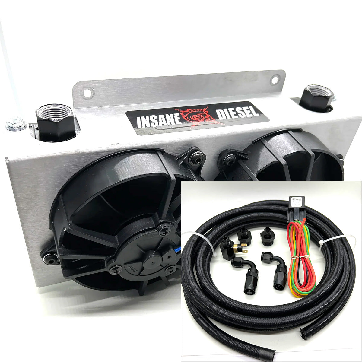 Oil Cooler Upgrade Kit – Insane Diesel