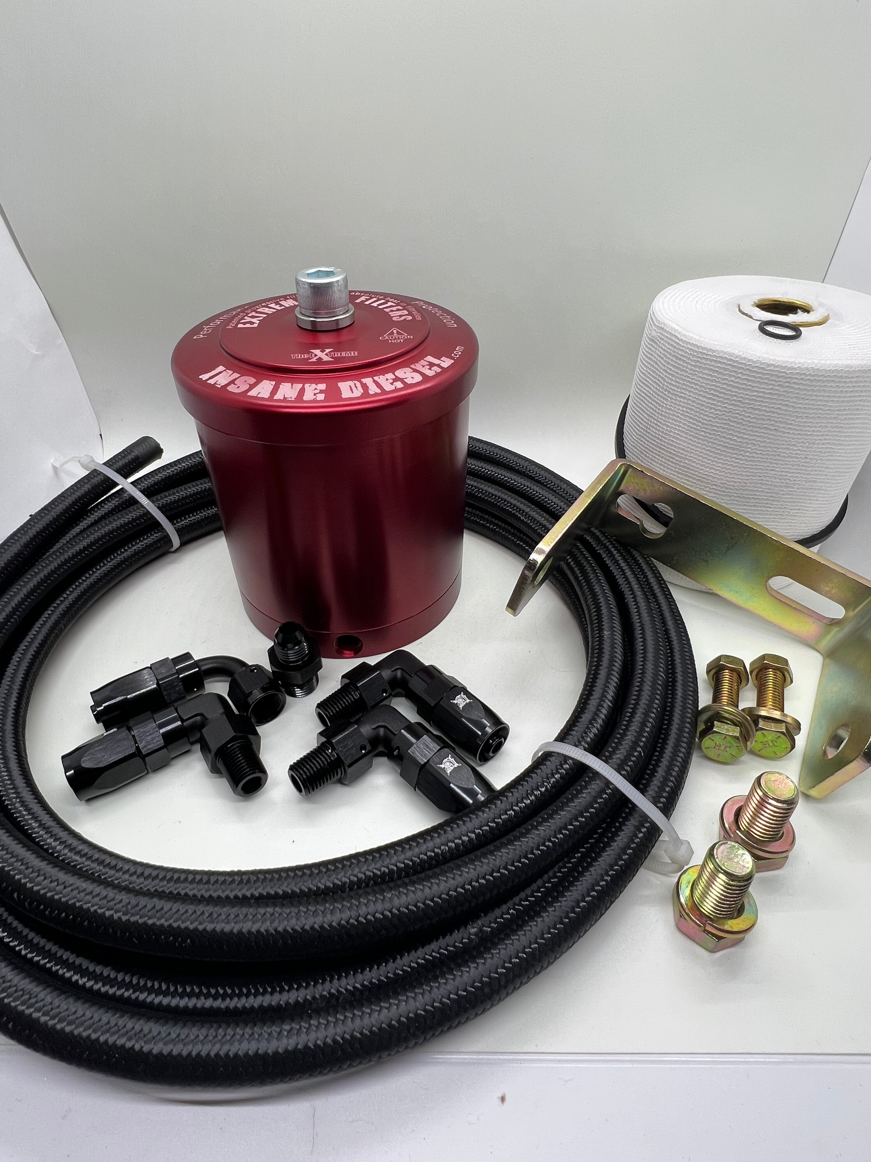 Polaris RZR Extreme Bypass Oil Filter Kit 2016-2018 – Insane Diesel